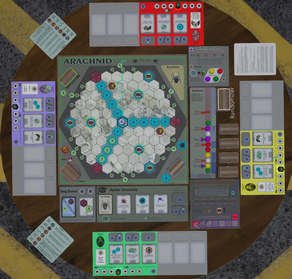 Arachnid gets a Reality Check - Roger Doger Games