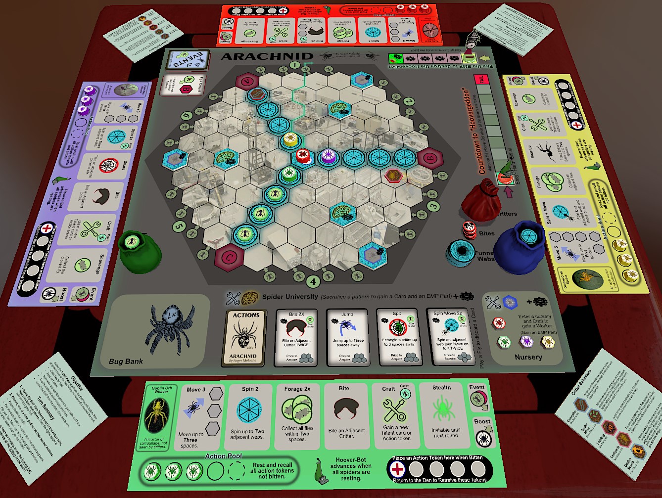 More Better Bugs….Arachnid version-27 - Roger Doger Games